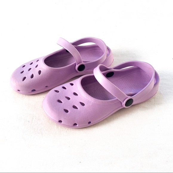 CROCS | Shoes | Lavender Purple Mary Jane Imitation Crocs | Poshmark